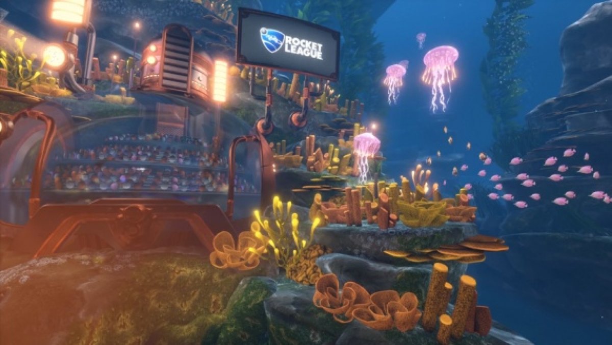 ¡Rocket League bajo el agua! Así luce AquaDome, su nuevo DLC