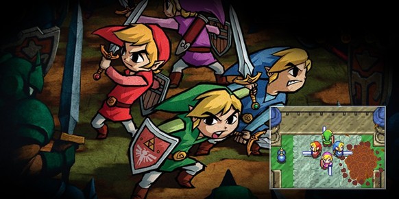 The Legend of Zelda: Four Swords para DSi y 3DS se estrenará a finales ...